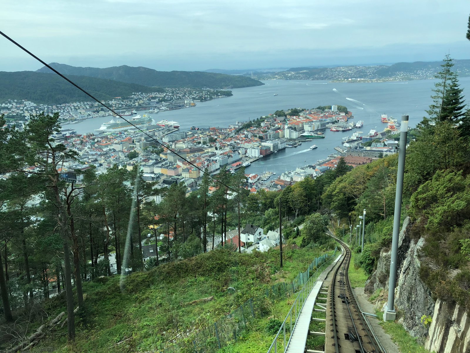 Fløibanen and Mount Fløyen: Funicular, hiking and Bergen´s best views ...